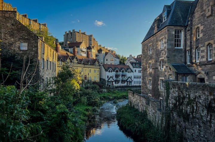 Dean Village Gem | Annex & Wood Burner - Edinburgh