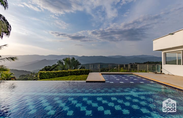 Súper Casa Para 20 Con La Mejor Vista Anapoima! - Anapoima