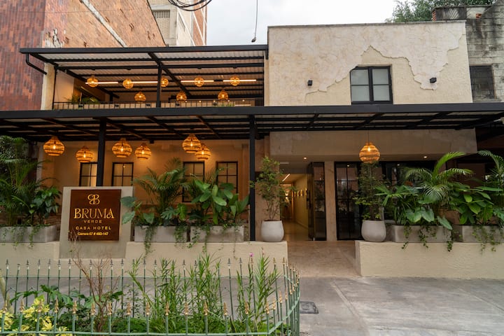 Bruma Verde Casa Hotel Habitación Doble - Medellín