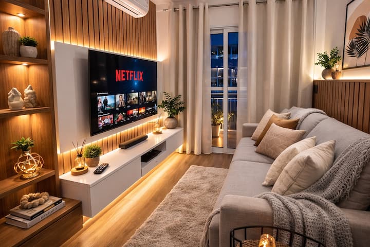 Apartamento 2 Quartos P/5 • Ar • Próx Usp - Bauru