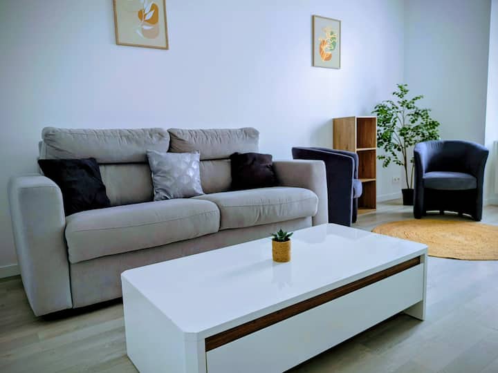 O'vinci • T3 Cosy • 2 Ch •4-6 Pers • Proche Centre - Amboise