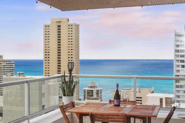 Sea To Sky Penthouse Ocean And Diamond Head Views! - Honolulu, HI