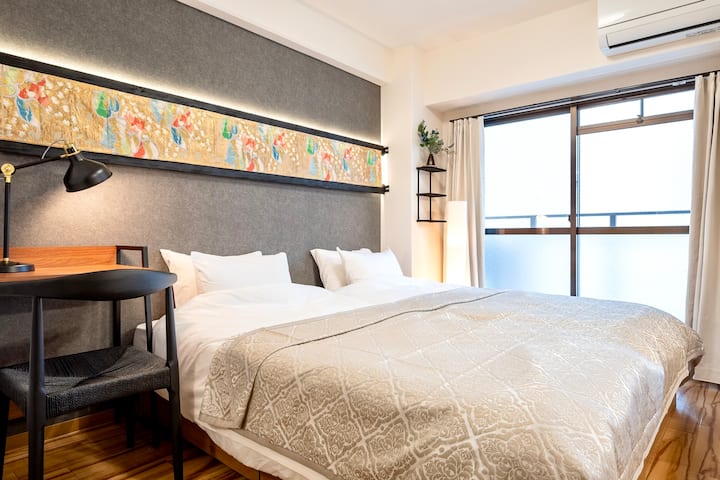 1 Min Sta｜namba 5min｜ninja Family Stay｜ Kix Direct - Ōsaka