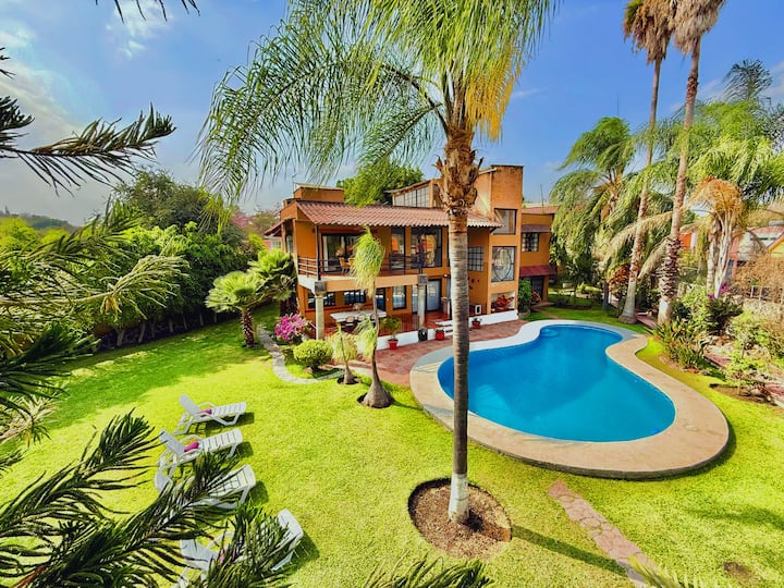 Quinta Jiutepec D’ León - Temazcal & Pool Confort - Cuernavaca