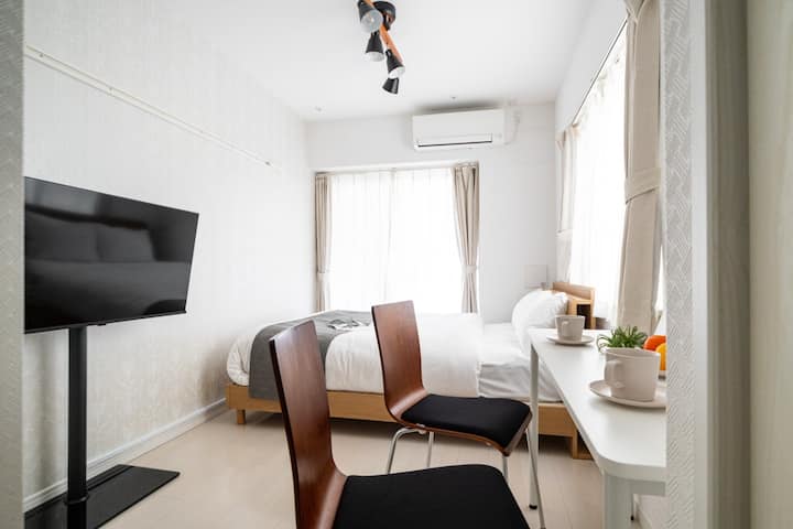 人気の品川エリア/最寄り駅まで徒歩2分の好立地/家具家電完備/vs旗館ii A07 - Tokio