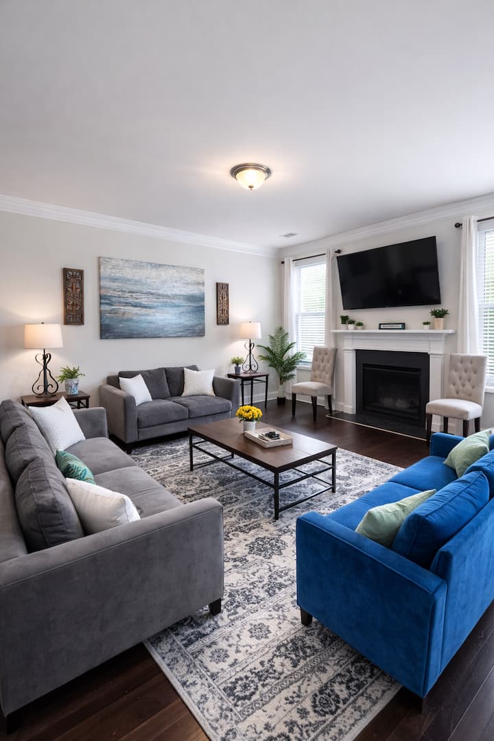 Upstate Gathering House | Sleeps 12 | Near Gvl - Piedmont, SC