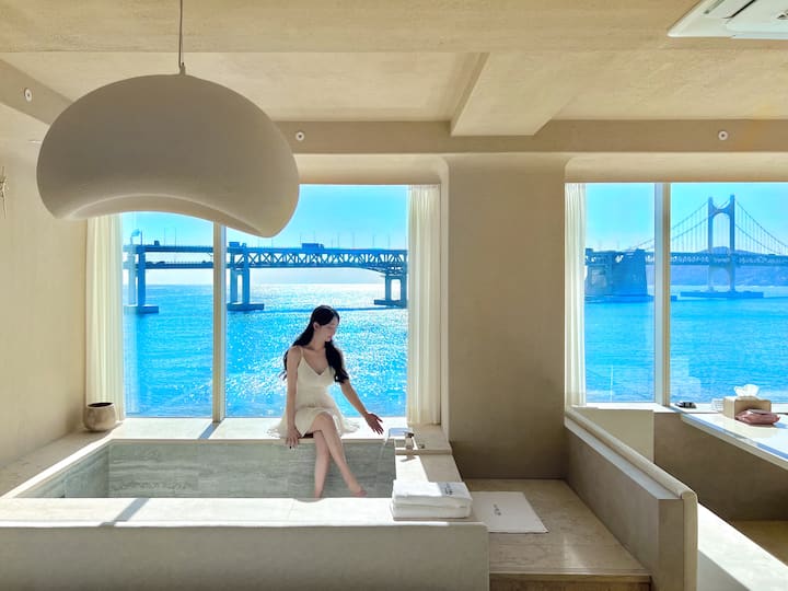 (Stay2) 부산광안리 / 감성숙소 / 신상숙소 / 오션뷰 / 풀빌라 / 광안대교뷰 - Busan