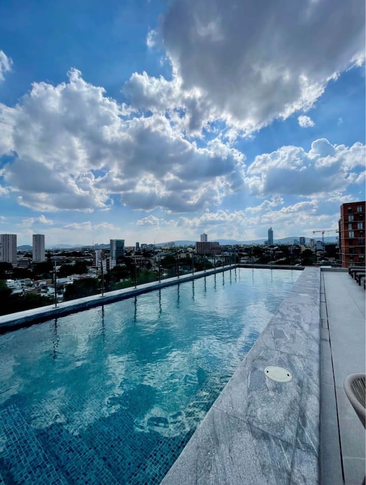 Departamento Con Alberca, Gym, Terraza - Mexico