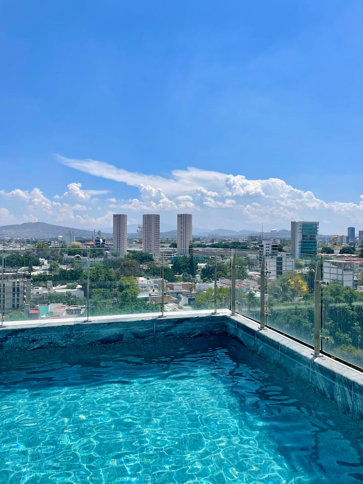 Depto. Col Americana/ Alberca Gym - Zona Segura - Mexico