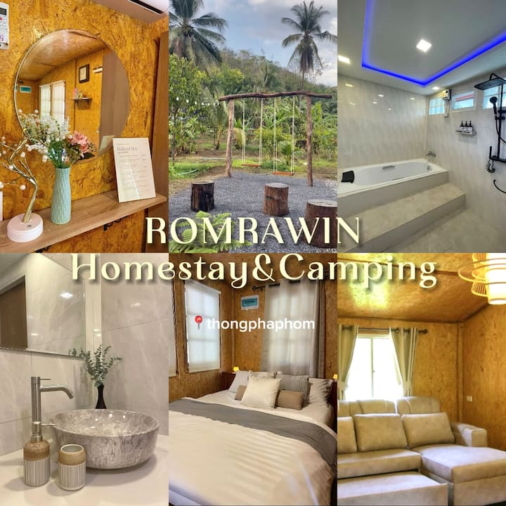 Romrawin Homestay&camping - Thong Pha Phum District