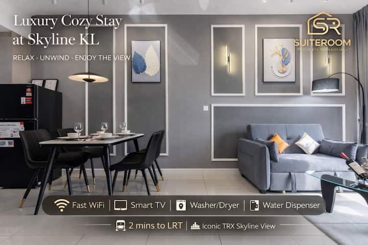 Kl Skyline Luxury Condo Doorstep Lrt Station 1r - Kuala Lumpur