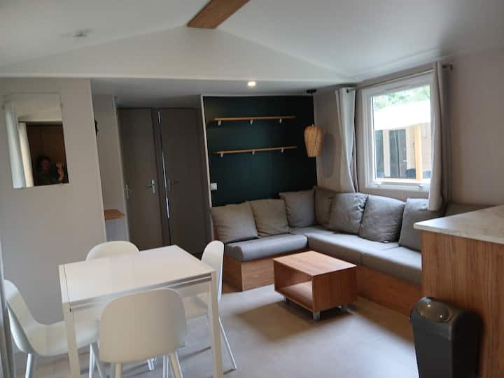 Mobil Home Cosy Pres Du Bassin, Camping 4 Etoiles - Lège-Cap-Ferret