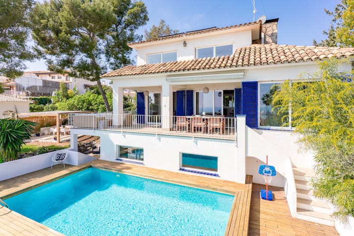 Hilltop Pool & Sitges Views | Villa Esquirol By Pg - Sitges