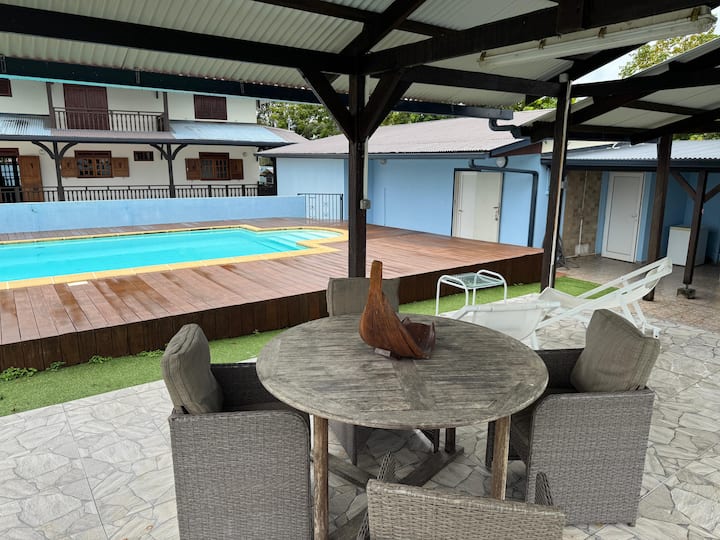 Le Manoir : Villa Spacieuse Avec Piscine Privée - Guyane française