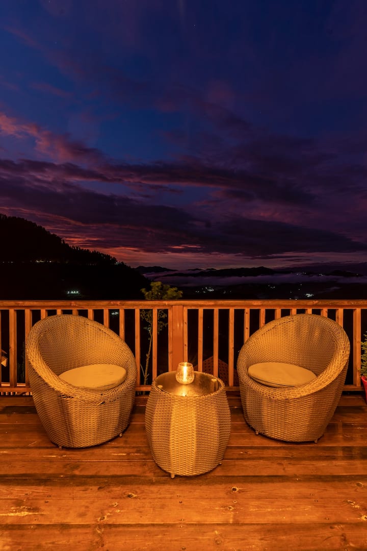 Himalayan View Cottage W/ Home Meals, Uttarakhand - Dhanaulti