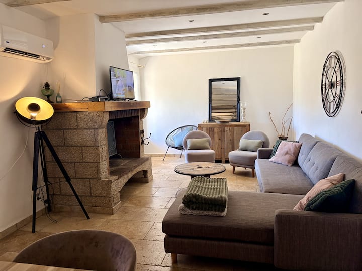 Maison De Campagne Au Calme Climatisation Piscine - Corse