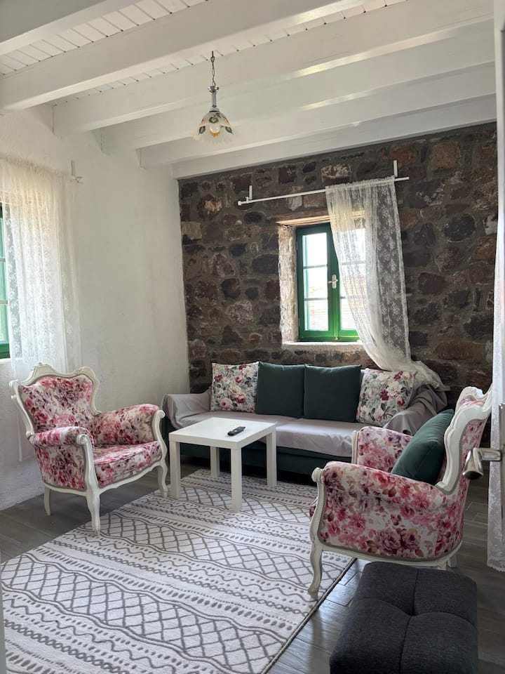 Yeşil Panjur Taş Ev – Barbaros - Barbaros
