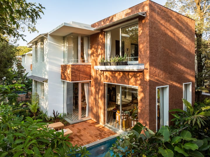 Lazacara Stylish 2br Villa W/ Pool & Workspace - India