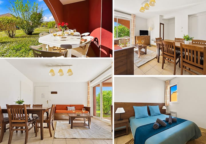 Appartement Avec Terrasse Et Piscine - Puy-l'Évêque