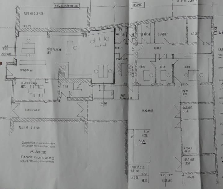 Dachgeschosswohnung Nahe Altstadt & Messe Nürnberg - Nuremberg