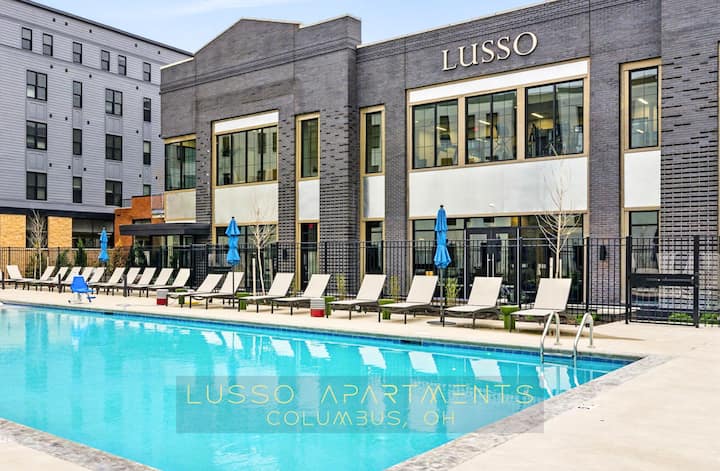 Lusso Ital Vil | Chic 1 Bed | Bruno + Grad - Columbus, OH