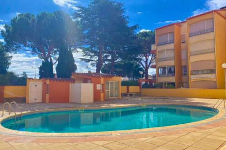 Appartement Avec Piscine – Plage & Tout à Pied - Plage du Racou