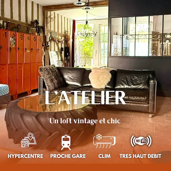 L’atelier T2 • Clim • Wifi • Les Glycines - Troyes