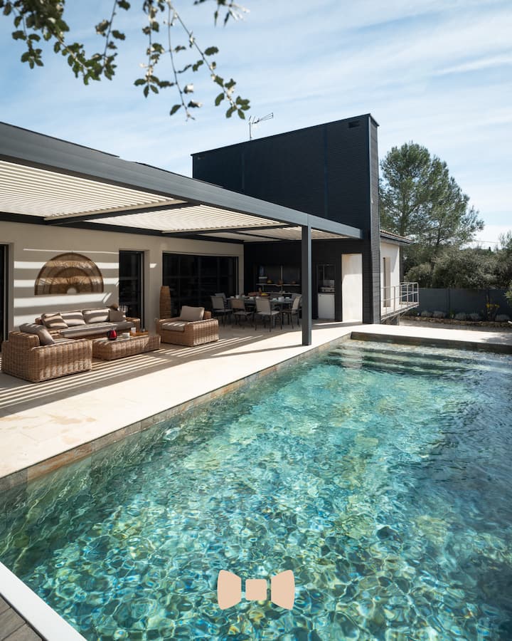 Villa Les Pergolas – Piscine & Jardin Paysager - Sommières