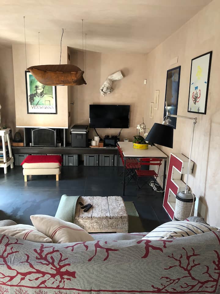 Casa D'artista In Collina Vista Mare - Pietrasanta