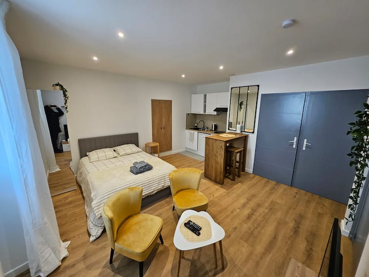 Studio Cosy Centre Chambéry • Wifi • Cuisine • - Chambéry