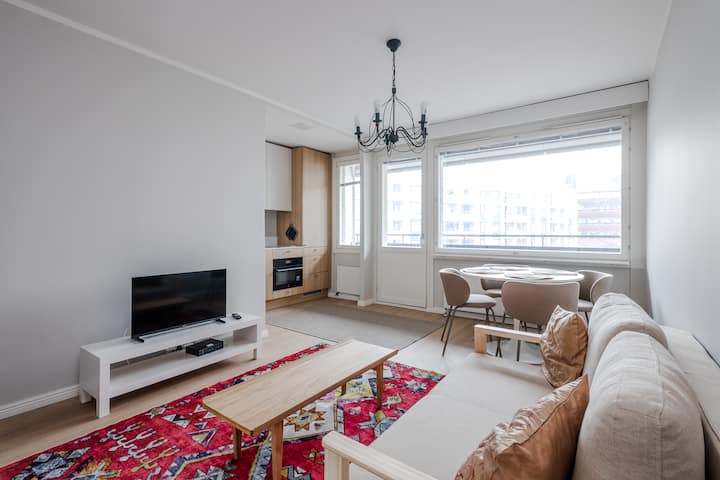 Renovated Studio In Alppila - Helsinki