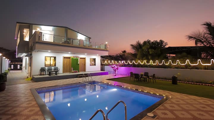Windsor - Luxurious 3bhk Pool Villa Near Mumbai - Kalyan