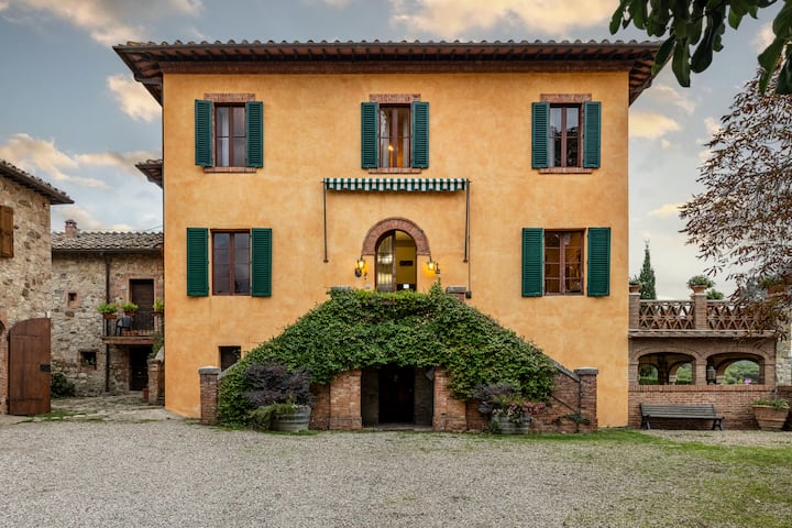 Petroio: Spettacolare Villa Nel Cuore Del Chianti - Monteriggioni