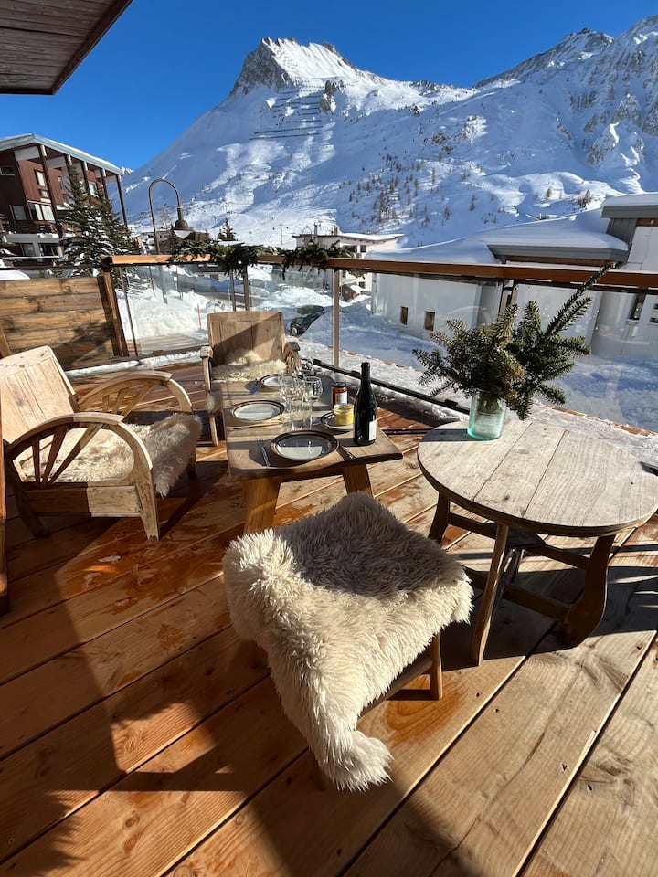 Bel Appartement Entièrement Rénové, Face Au Lac - Tignes