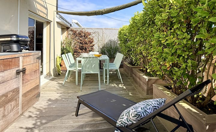 La Baule Centre- Duplex Terrasse Plage/gare à Pied - La Baule-Escoublac