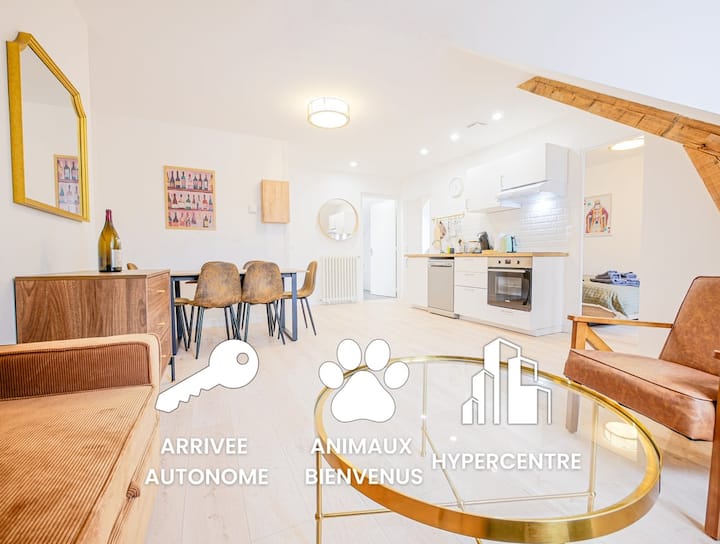 Le Braque : T3, Spacieux, Moderne, Pet-friendly - Chambray-lès-Tours