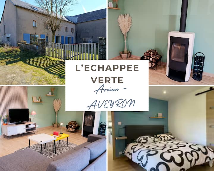 L'échappée Verte Adaptée Pmr Lac Pareloup Wifi 3p - Salles-Curan