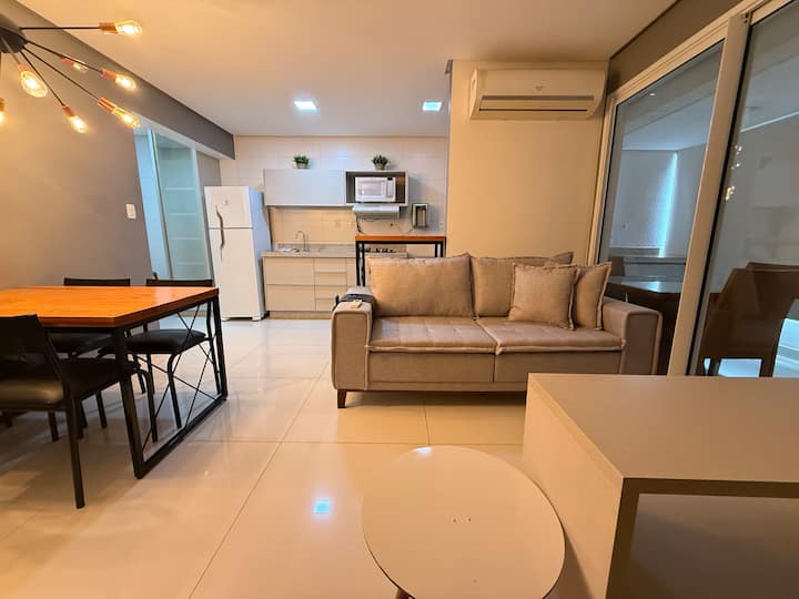 Flat Ao Lado Da Ricardo Paranhos. - Goiânia