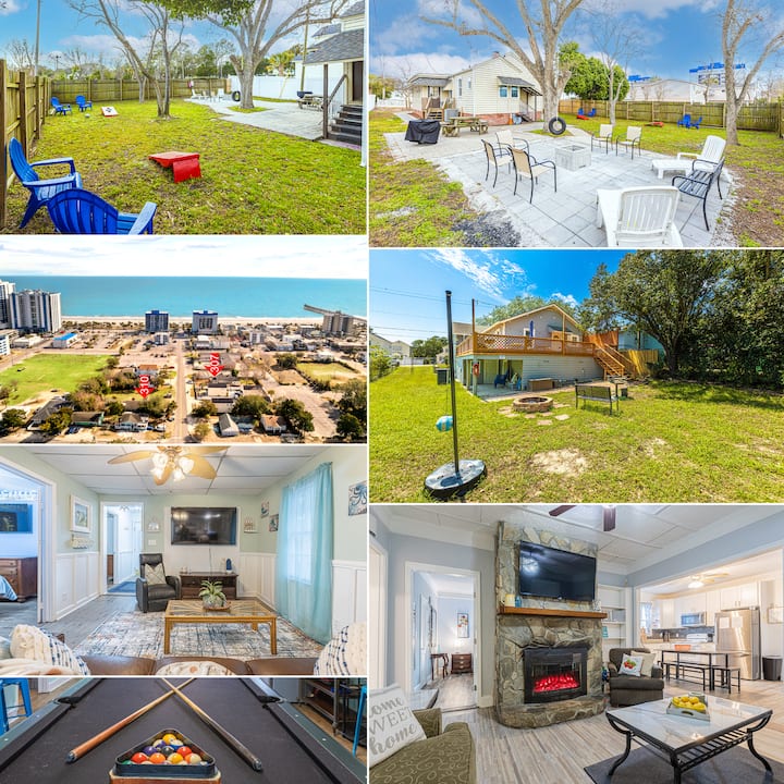 2 Across The Street Single Family Homes, Sleeps 27 - Myrtle Beach