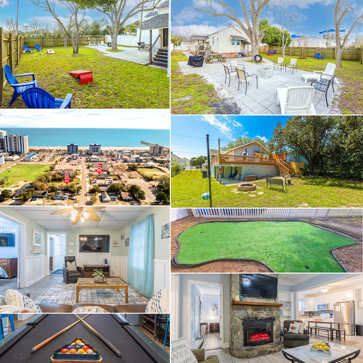 2 Across The Street Single Family Homes, Sleeps 27 - Myrtle Beach, SC
