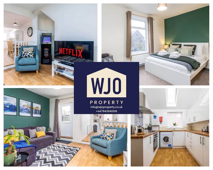 Elegant 4br House | Sleeps 7 | Wifi Parking - Southampton