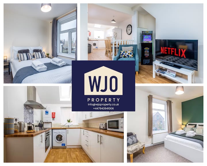 20%off 4bd 2 Bath, Central House, Parking & Garden - Southampton