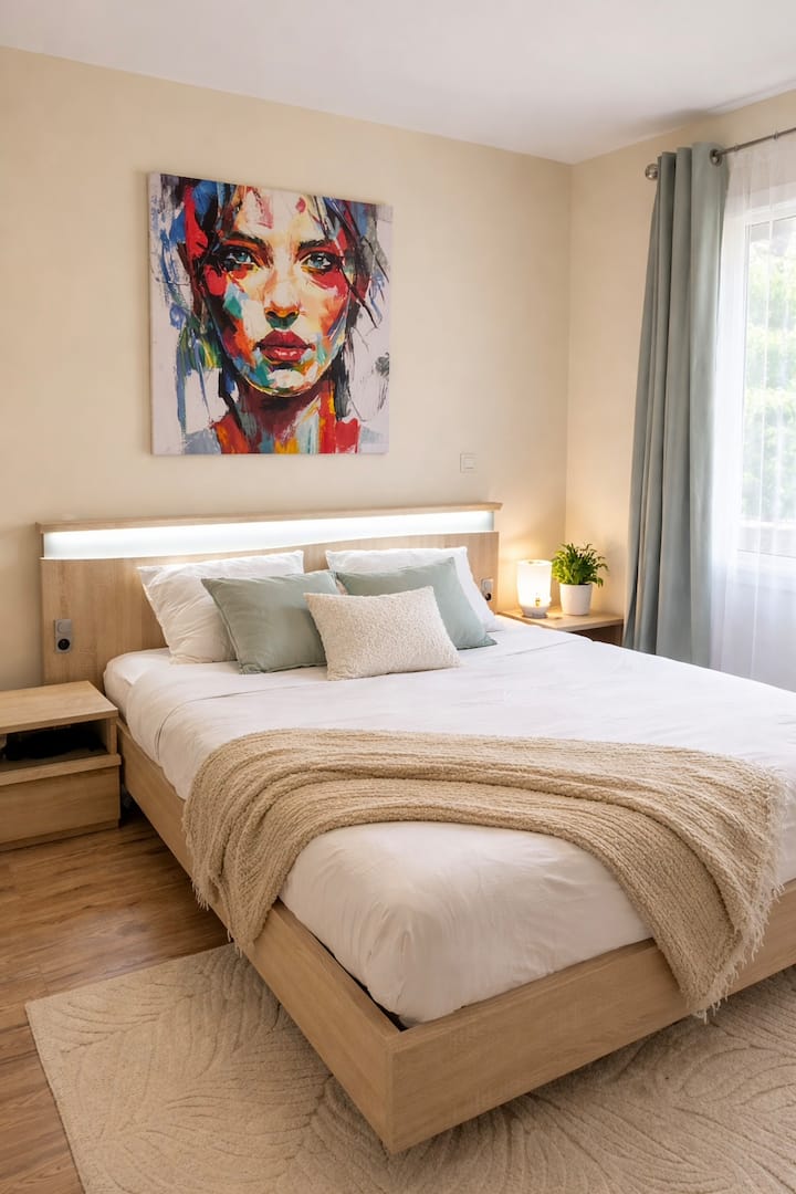 Chambre Cosy Avec Piscine Et Vue Campagne - Vic-Fezensac