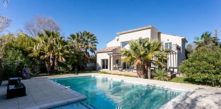 Villa Confort Av Piscine Jacuzzi Proche Plage - Agde