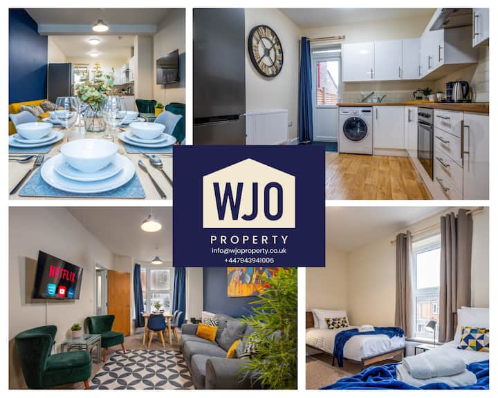 Spacious 4br | Long Stay | Sleeps 8 | Wifi Parking - Southampton
