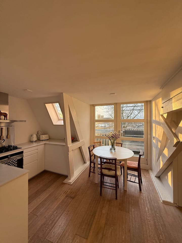Stunning 2 Floor Rooftop Apartment In Westerpark - Amsterdam