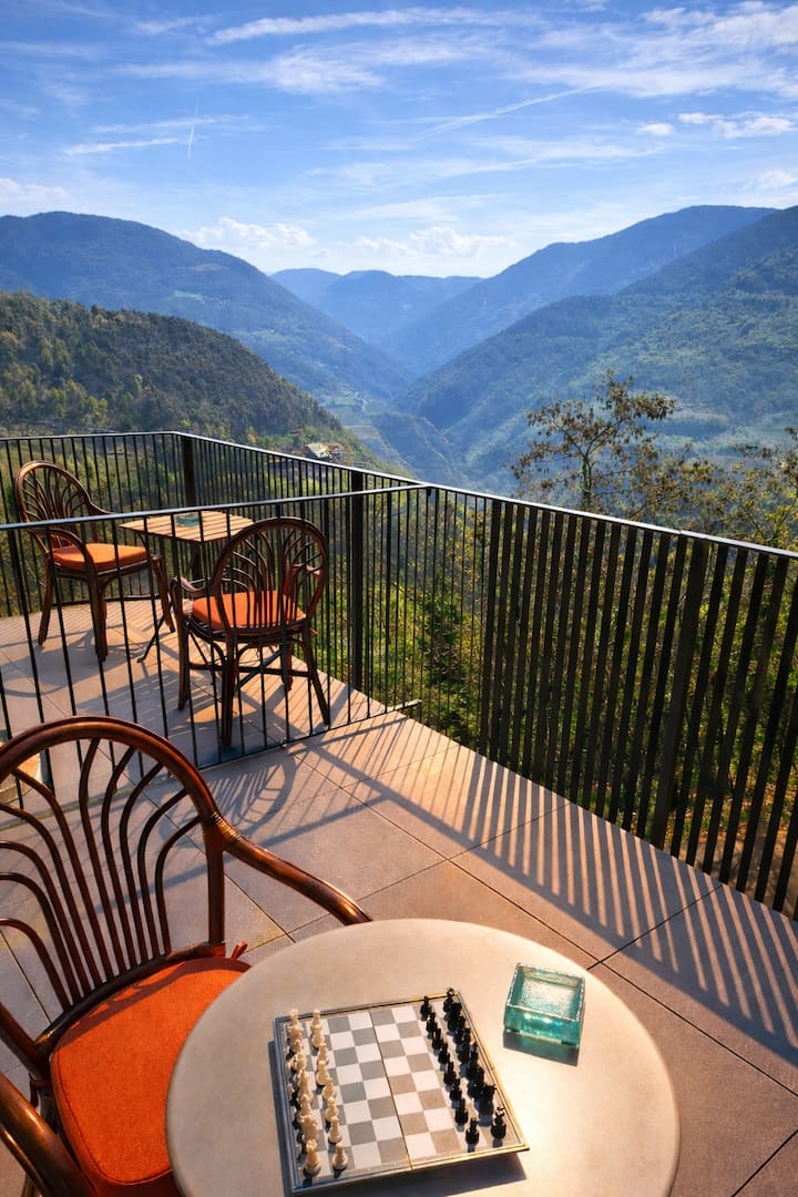 Zum Bahngarten1907-panorama Historic Railway House - Bolzano