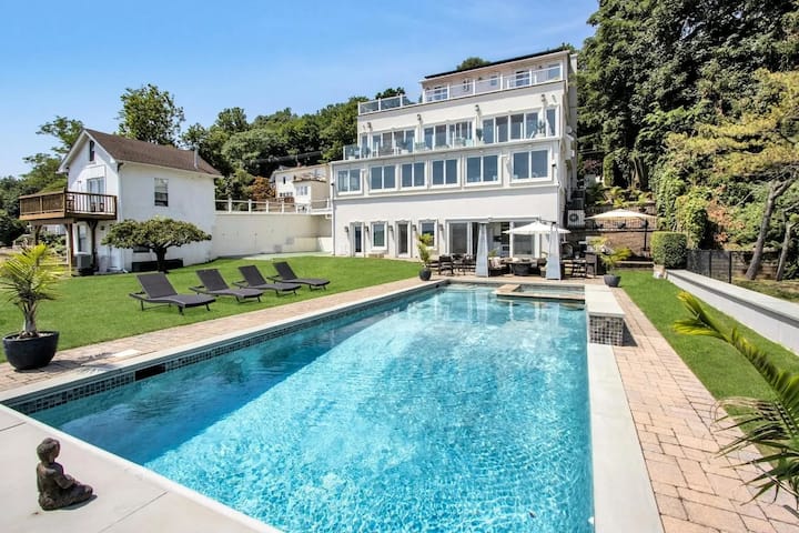World Cup Vip Stay | Hudson Estate | Pool & Spa - Nyack, NY
