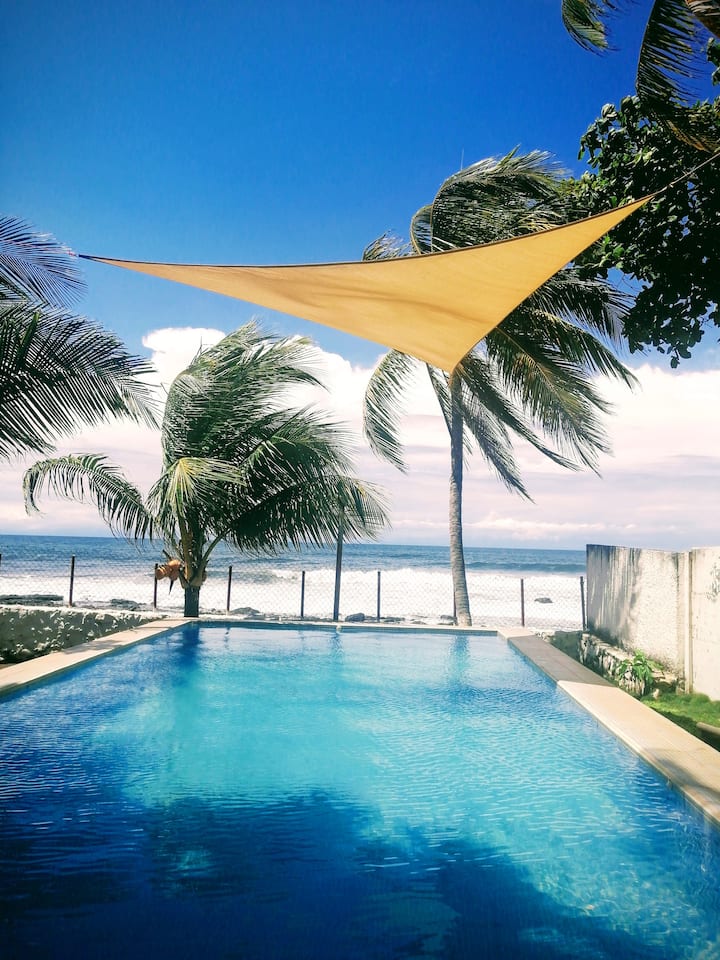 Rancho Las Palmeras, Beach House Mizata, Surf City - El Salvador