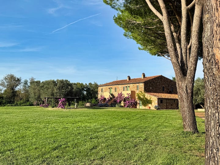 Appartamento In Casale Toscano Con Piscina - Suvereto